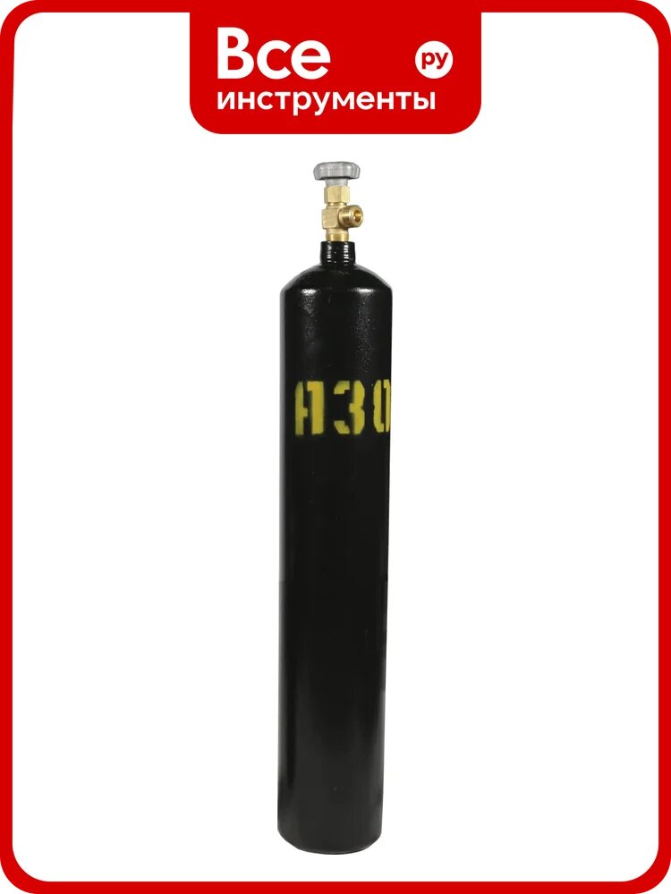 Баллон азотный MEREM 20 л, D = 168, 150 атм, MV-25, 00-00004859