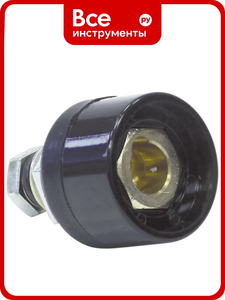 Разъем (2 шт; Dx50) для сварочного кабеля Elitech 0606.015000