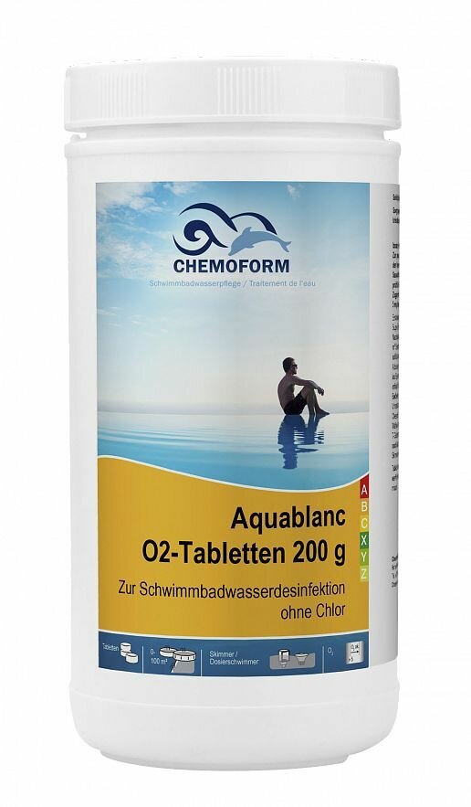 Chemoform аквабланк О2 в таблетках 200г, 1кг
