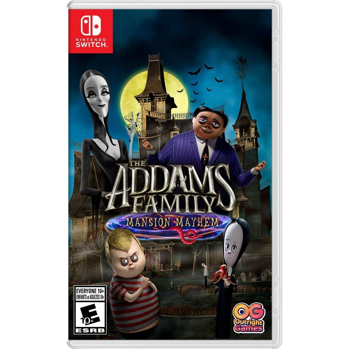 The Addams Family: Mansion Mayhem для Nintendo Switch (русская версия)