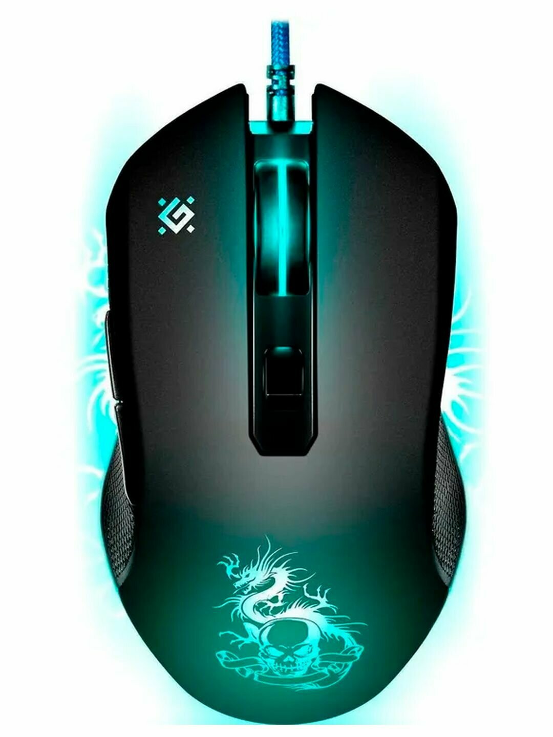 Мышь игровая DEFENDER Sky Dragon GM-090L, проводная, 6 кнопок, 3200 dpi, черный