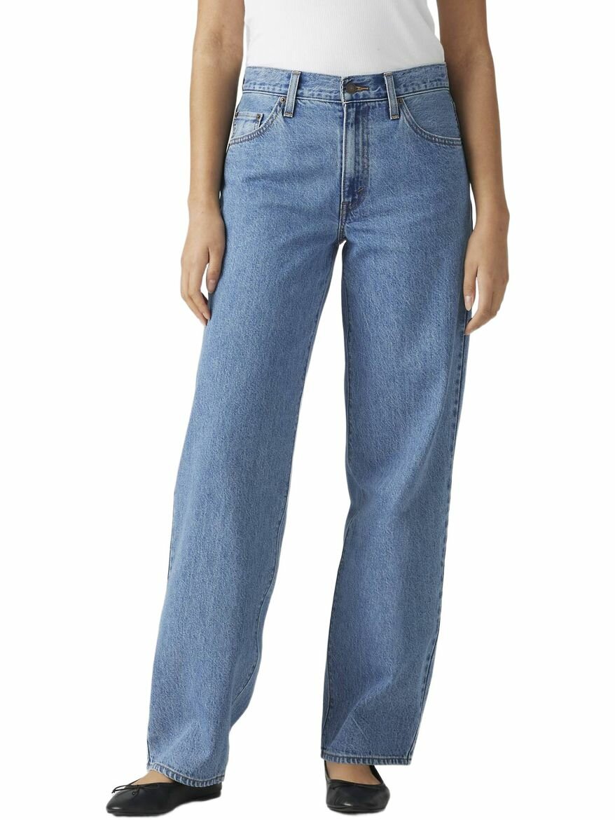 Джинсы широкие Women Baggy Dad Jeans 