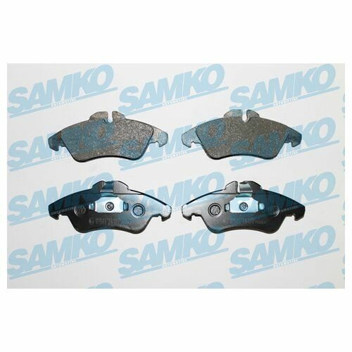 Колодки тормозные дисковые (комплект 4 шт.) Samko 5sp608 для Mercedes SPRINTER 901, 902,903,904, V-CLASS 638/2, Vito 638; VW LT 2835 II 2DB II,