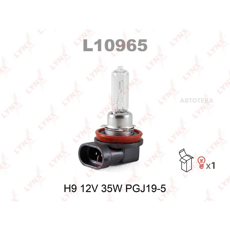 Лампа H9 12V 65W PGJ19-5 LYNXAUTO L10965