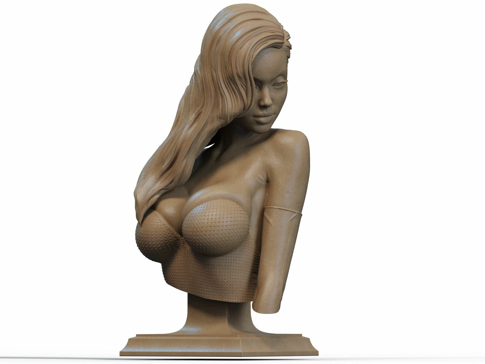 Сборная модель Jessica Rabbit (Who Framed Roger Rabbit), бюст, 100мм для покраски