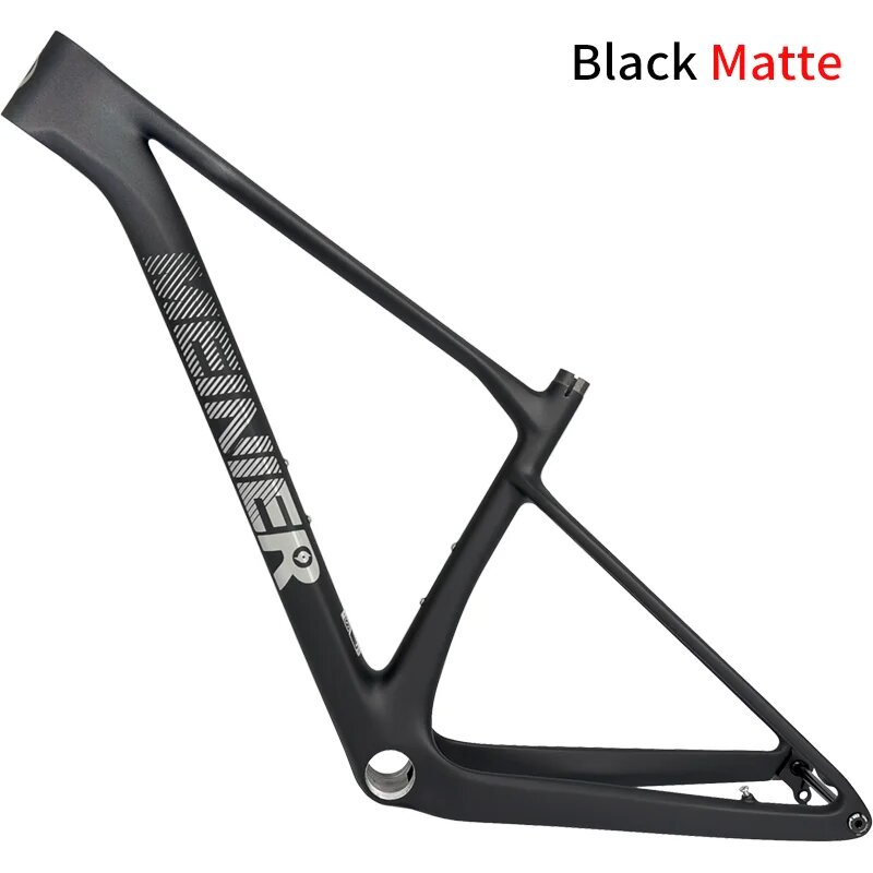 Карбоновая рама MTB 29 Carbomania MEINIER-HM-560 Черный, XL 148x12mm, Black Matt