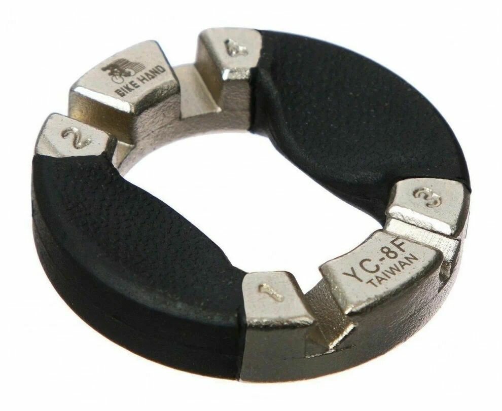 Спицевой ключ BIKEHAND YC-8F 3,2/3,3/3,5/4,0 мм