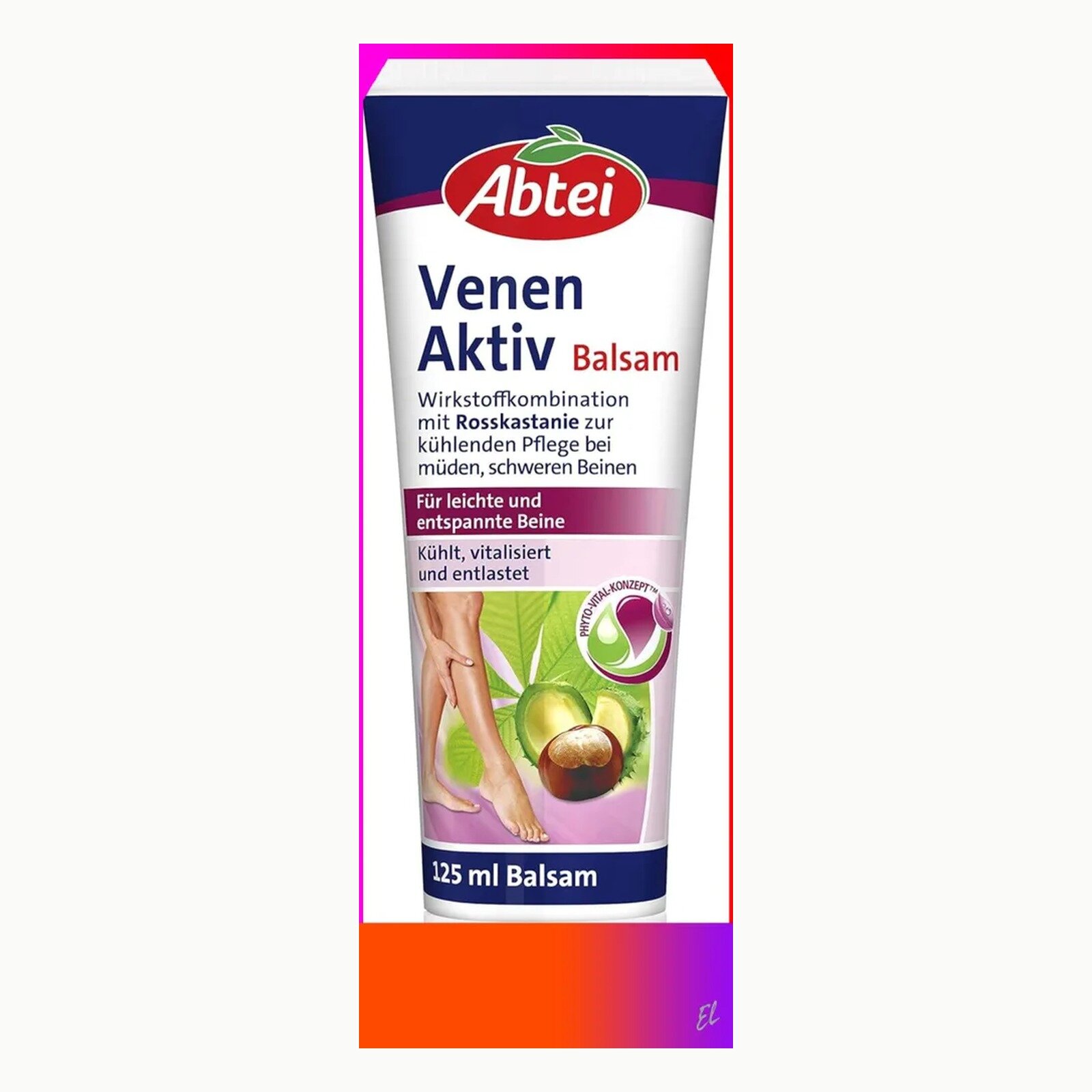 Abtei Venen Aktiv Balsam для ухода за кожей ног 125 мл, бальзам от усталости