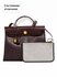 Сумка тоут Hermes Herbag 31, фиолетовый
