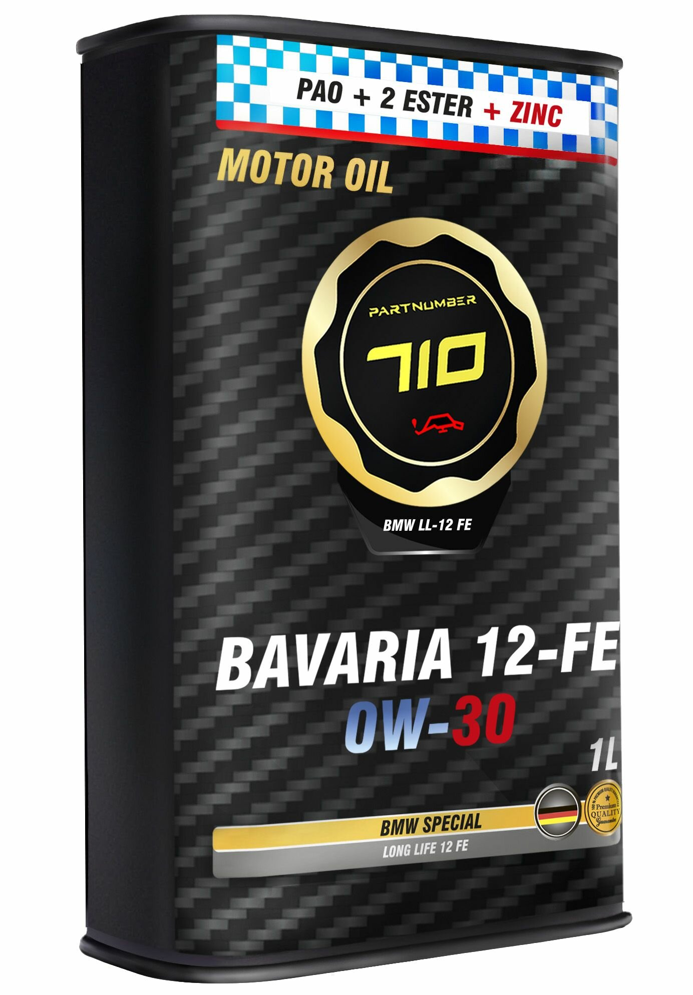 PARTNUMBER 710 0W-30 Масло моторное, Синтетическое, 1 л