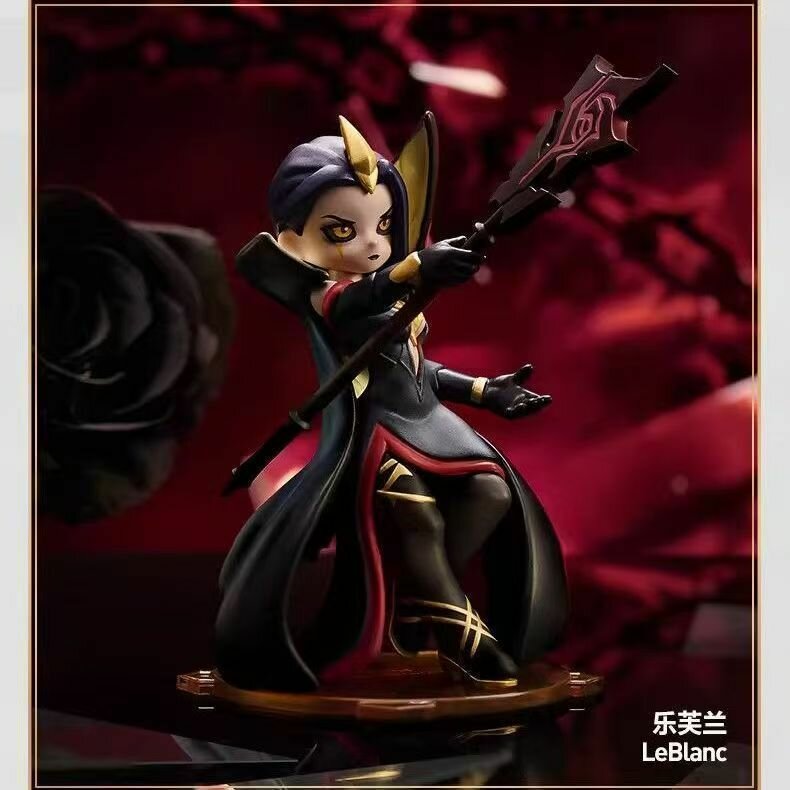 POPMART Лига Легенд Обманщик ЛеБлан фигурка / League of Legends the Deceiver LeBlanc фигурки коллекционные