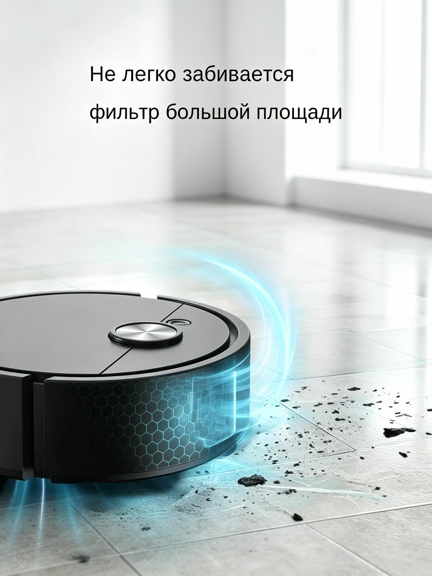 Робот-пылесос Robot cleaner-JAJU, белый — фото 1