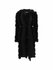 Шуба Waist-belt feather-effect coat