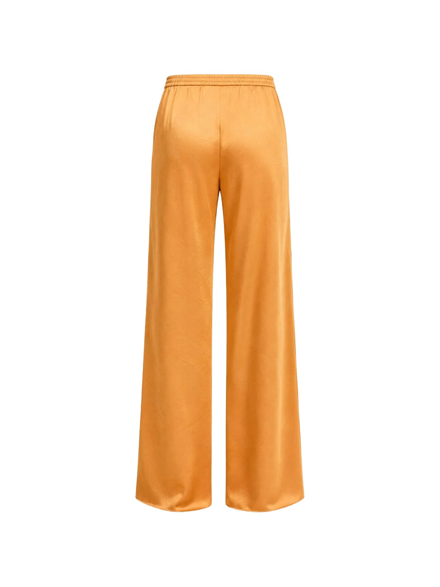Брюки VINCE Colette crushed-effect trousers, размер 4-6, светло-желтый — фото 1