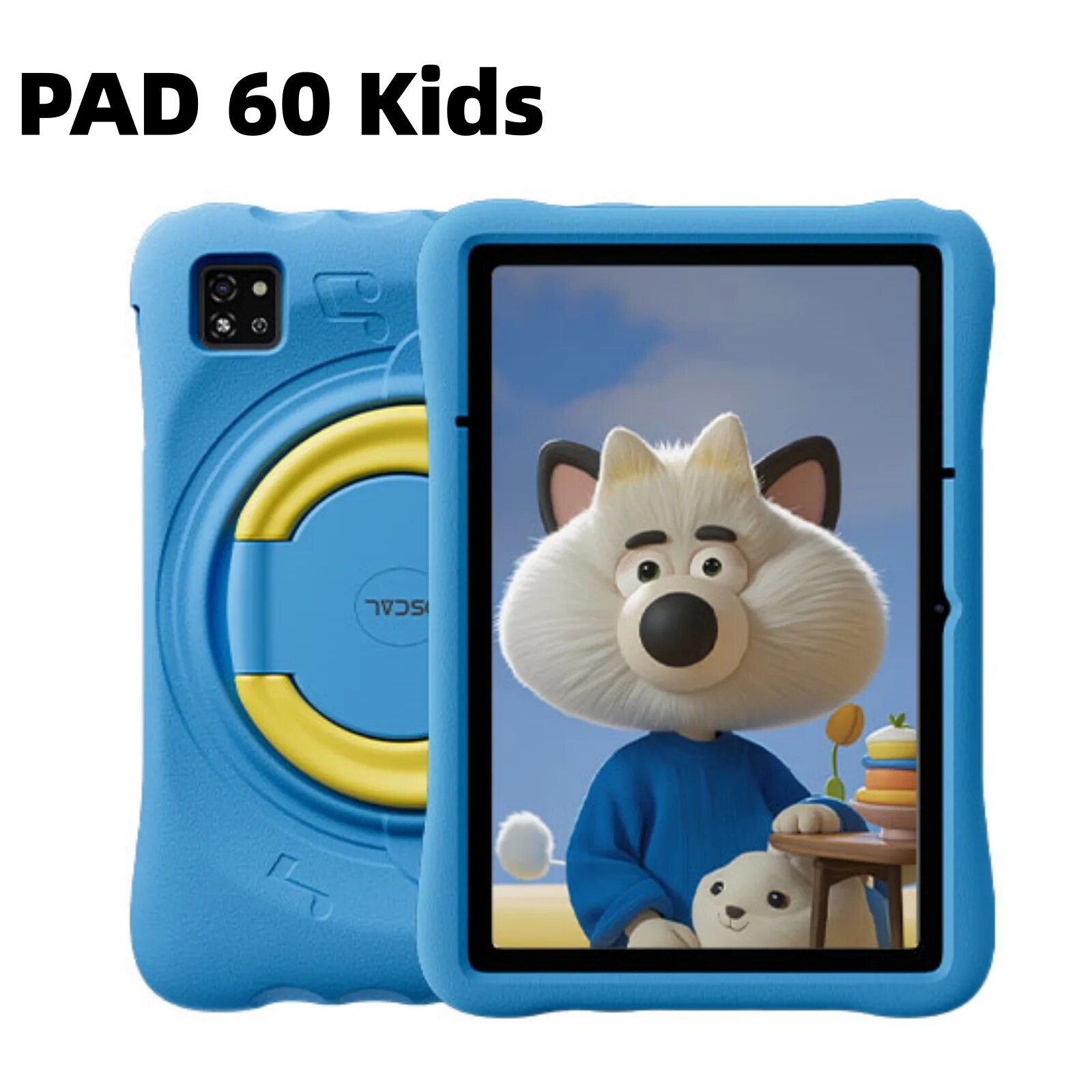 OSCAL PAD 60 Kids, 10,1 дюйма, 4 ГБ 128 ГБ, Android 15, 5100 мАч