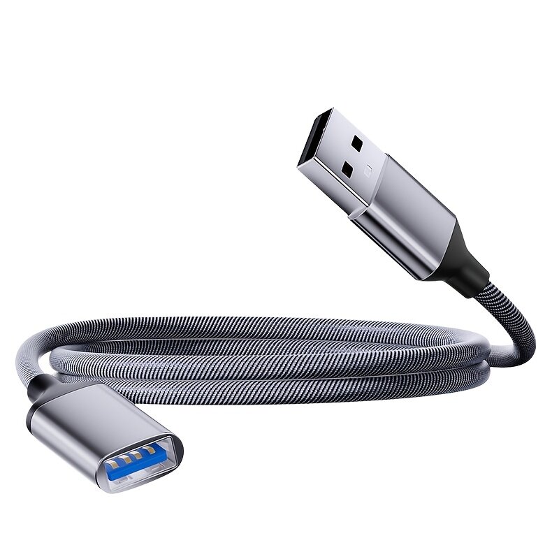 Кабель-удлинитель USB 2.0 (мама-папа) 0.5 м для флеш-накопителя, жесткого диска и мыши