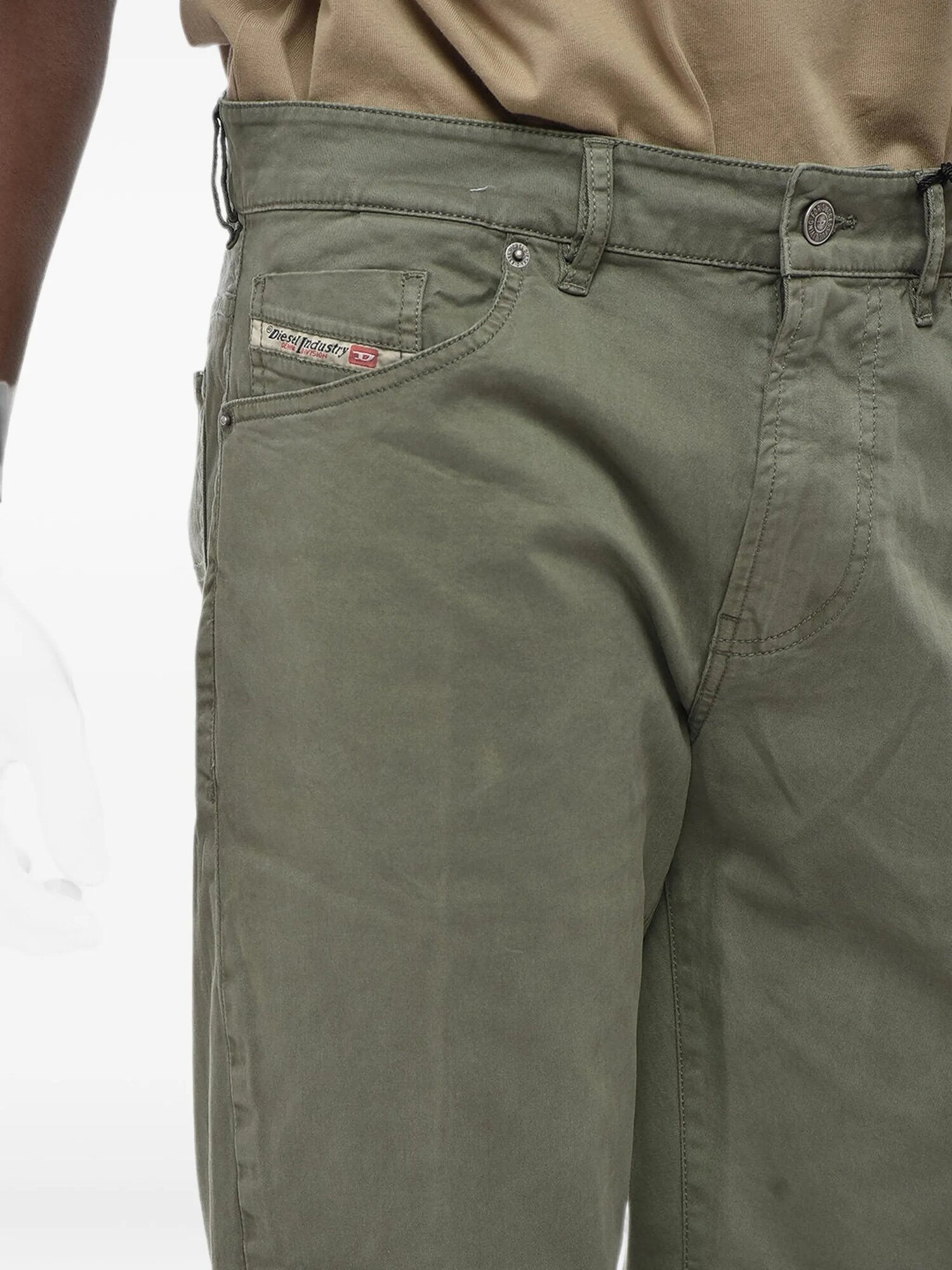 Шорты DIESEL Slim-fit five-pocket shorts, размер 48 EU — фото 1
