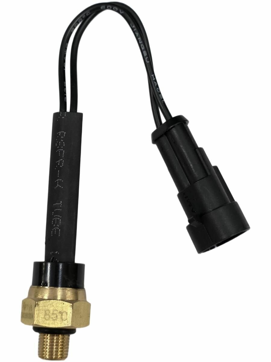 Датчик включения вентилятора с фишкой 85C 1/8 NPT