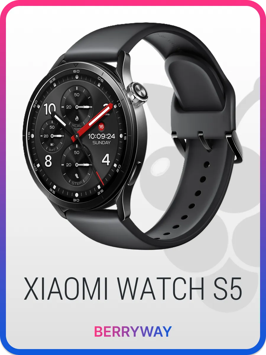 Смарт-часы Xiaomi Watch S5 46мм Black черный, RU, 1.48" AMOLED