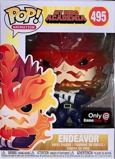 Funko Pop My Hero Academia Endeavor 495 Оранжевый