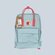 Рюкзак Fjällräven Kånken, 20 л, средний, бледно-розовый, небесный, женский, мужс...