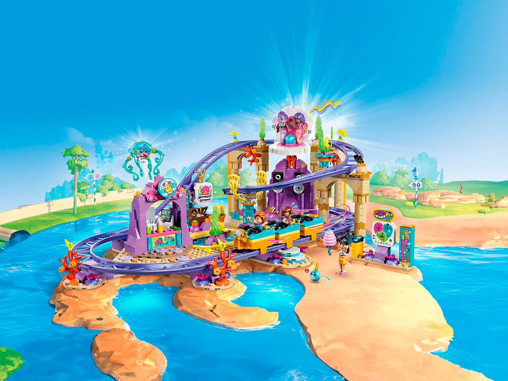 Конструктор LEGO Friends 42703 Конструктор Американские горки русалочек
