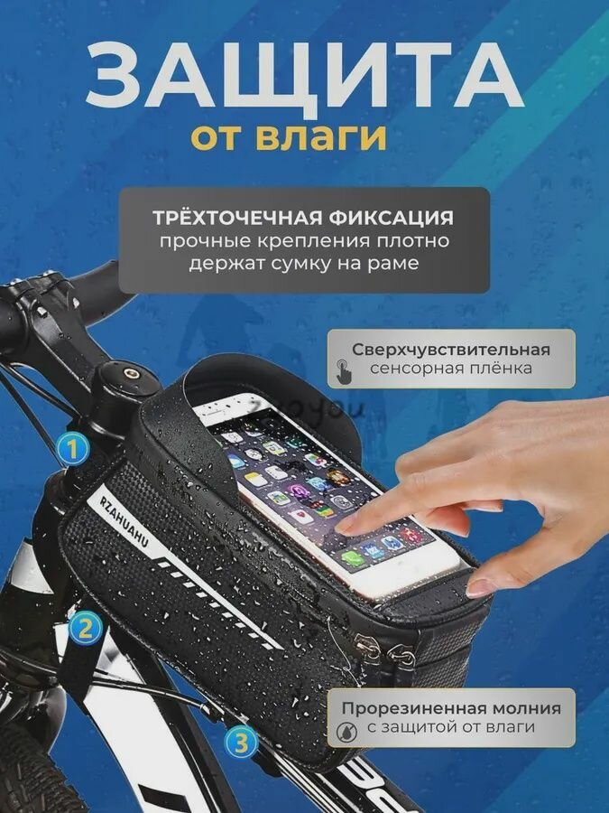 Сумка велосипедная — фото 1