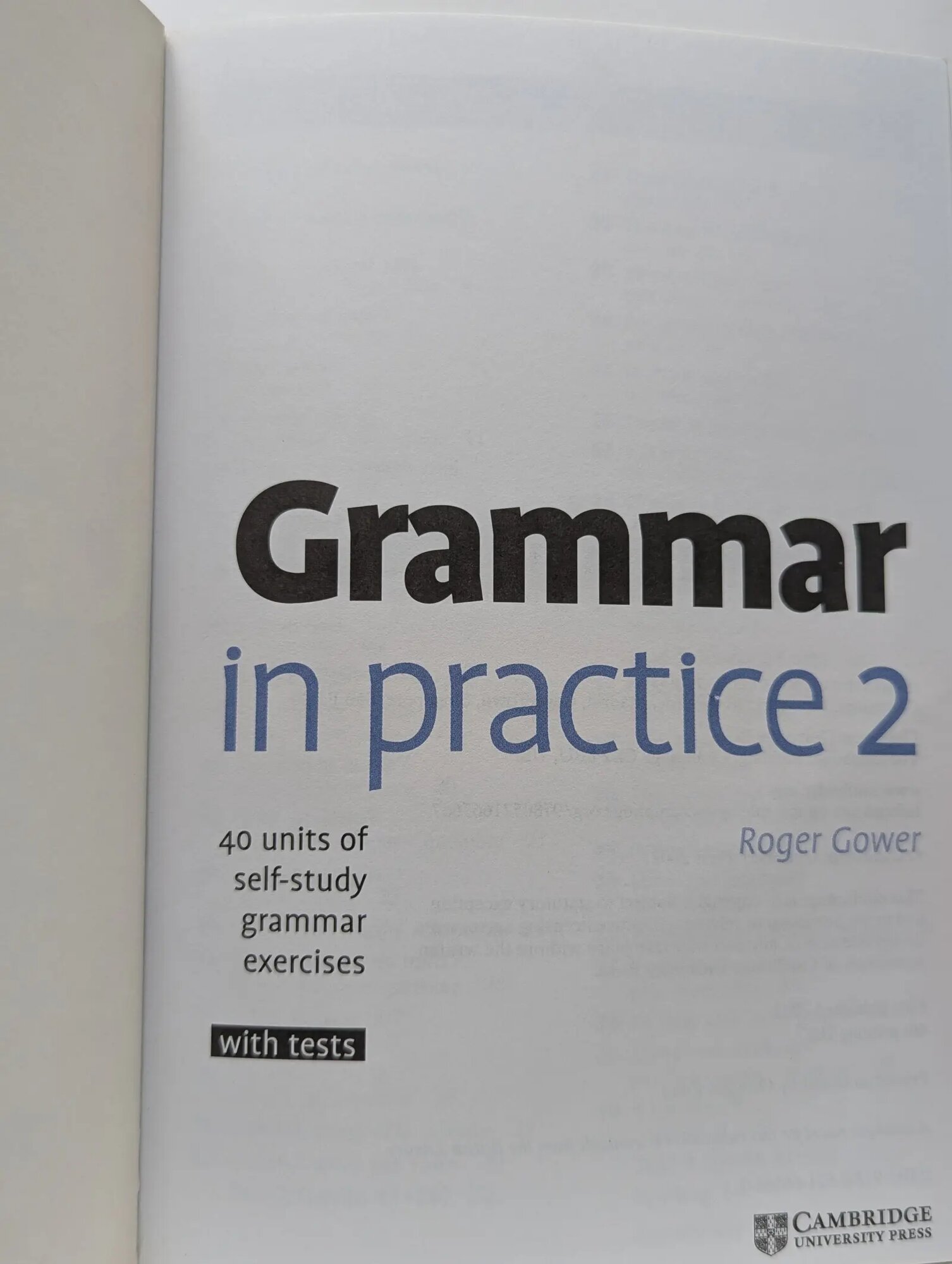 Grammar in Practice 2 Gower Roger 2002 — фото 1