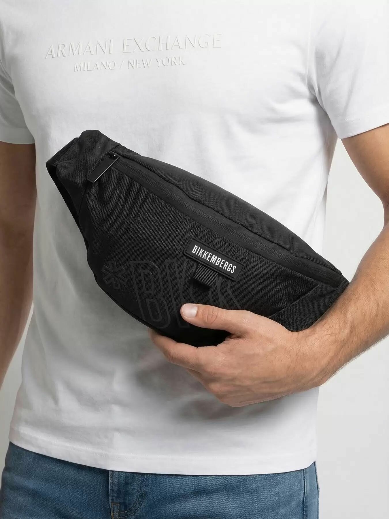 Сумка поясная BIKKEMBERGS