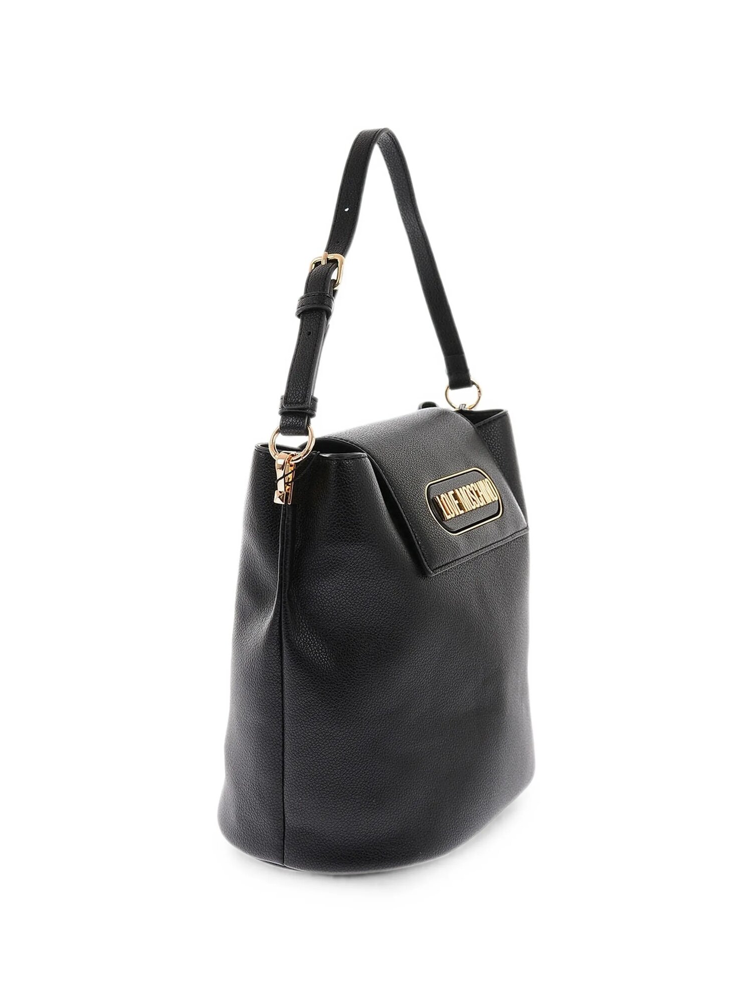 Сумка LOVE MOSCHINO Logo-embossed bucket bag — фото 1