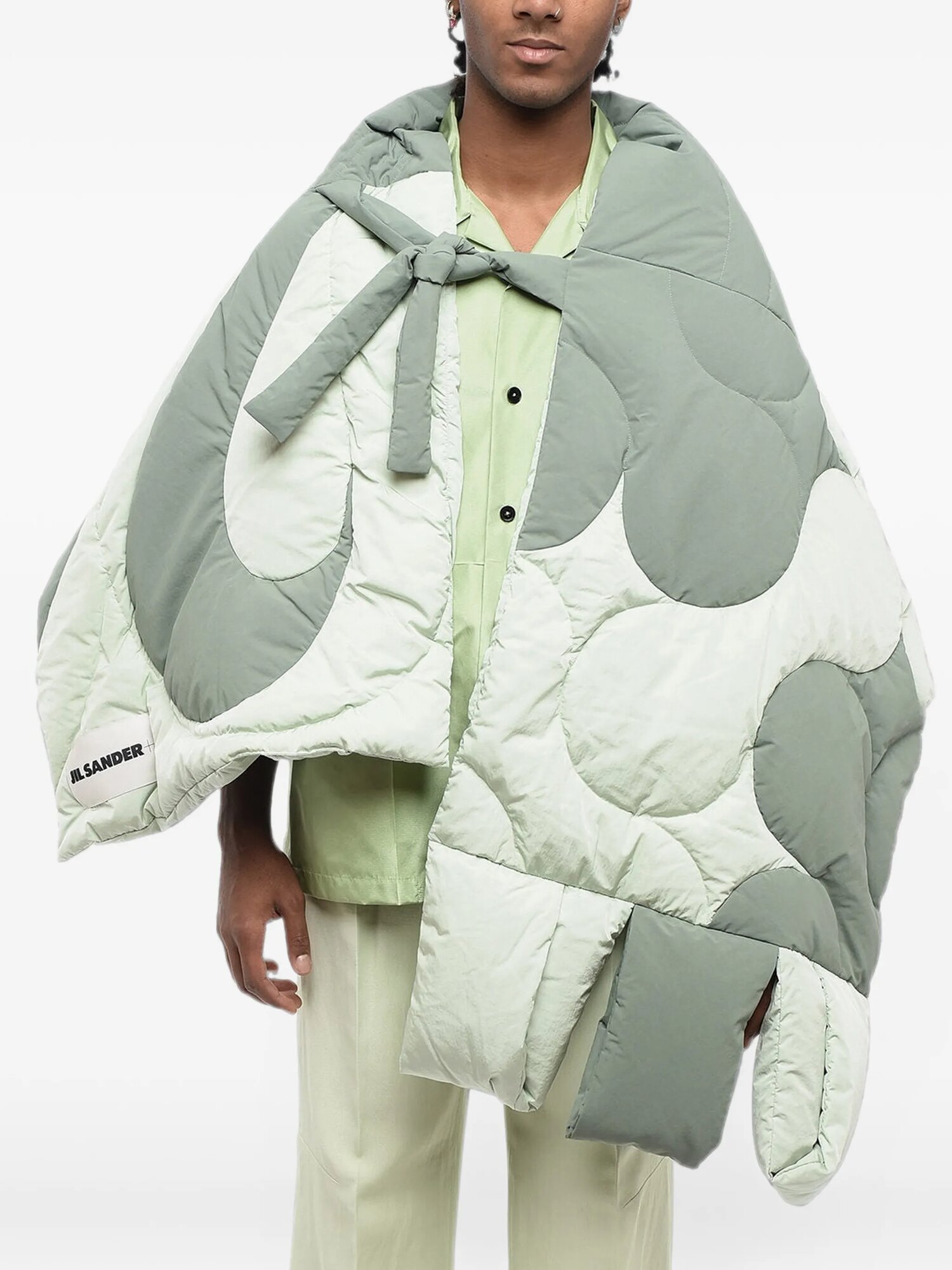 Шарф Jil Sander Logo-patsh padded stole для мальчиков — фото 1