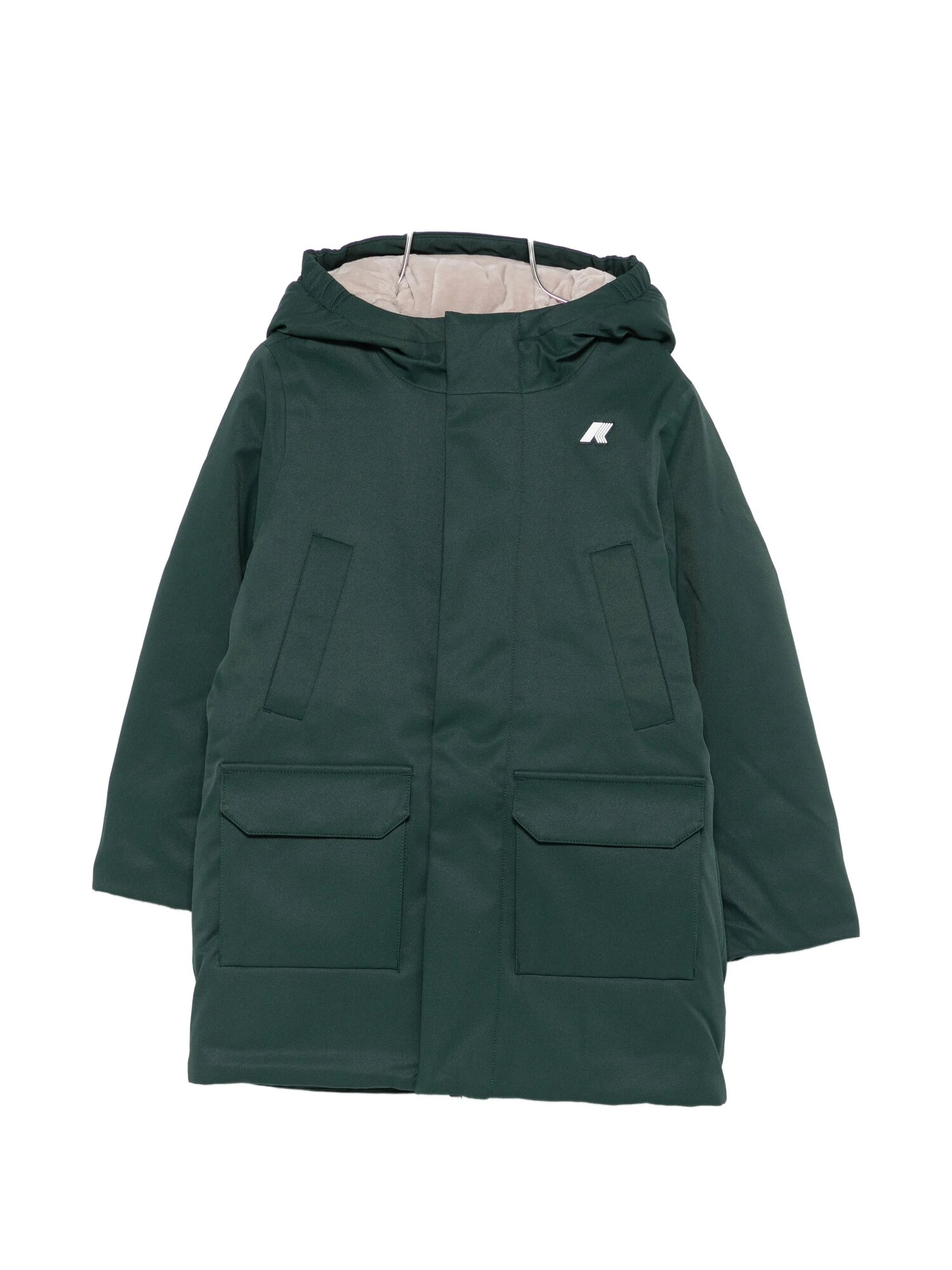 Куртка P. Jacko Marmotta hooded logo-patch jacket