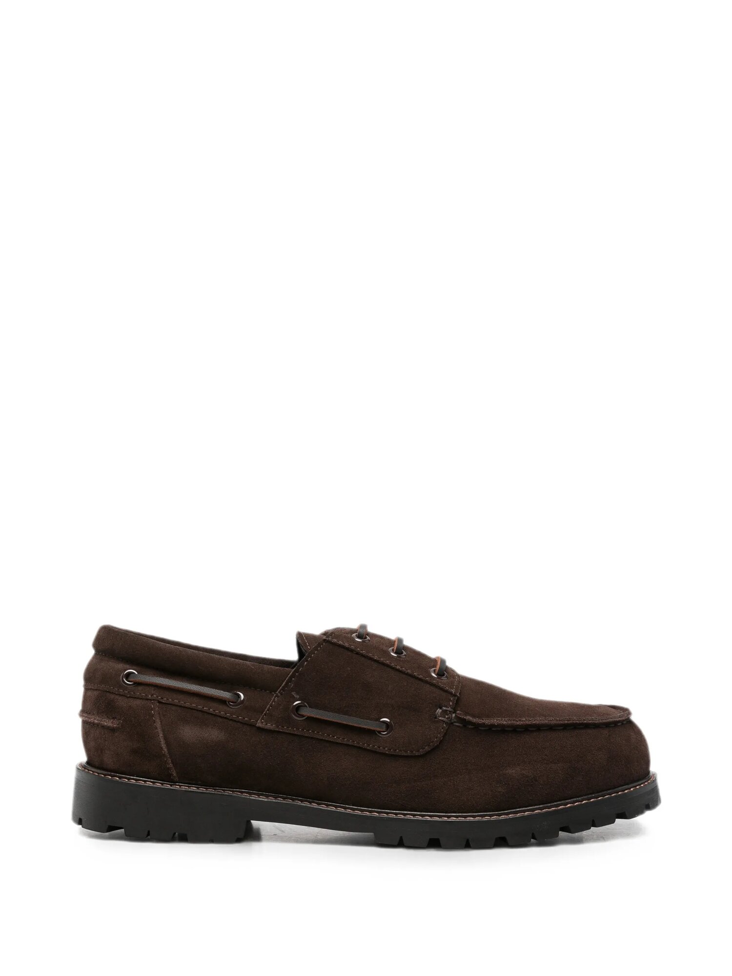 Топсайдеры Suede lace-up boat shoes
