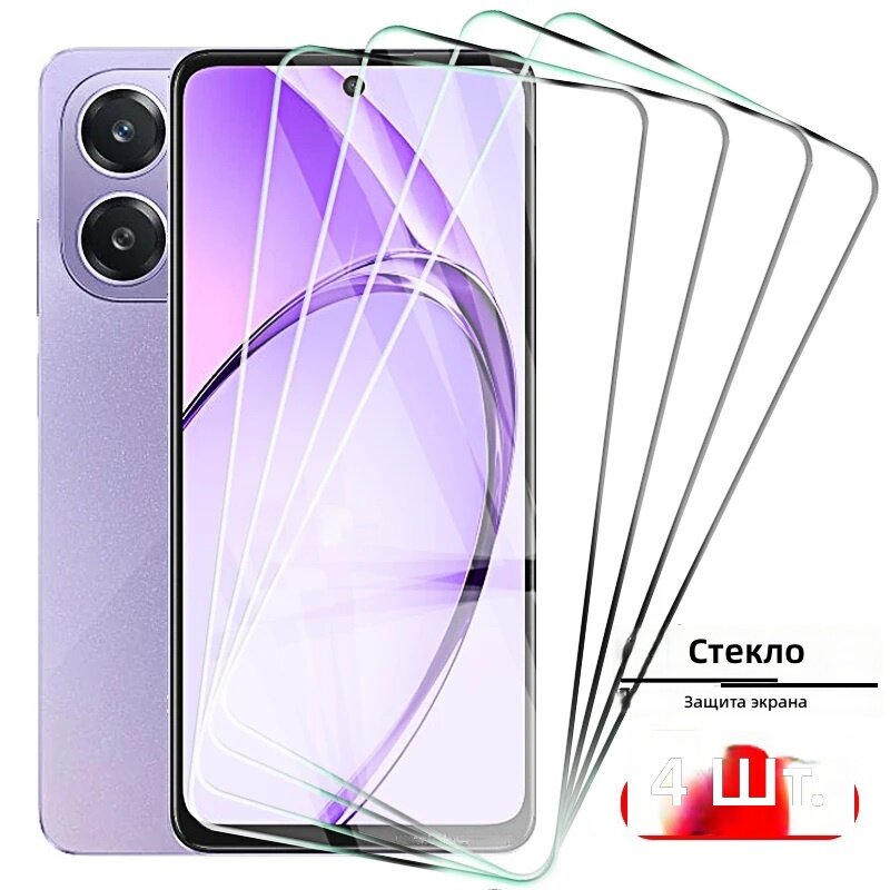 Защитное стекло из закаленного стекла для экрана смартфона, 4 шт.
