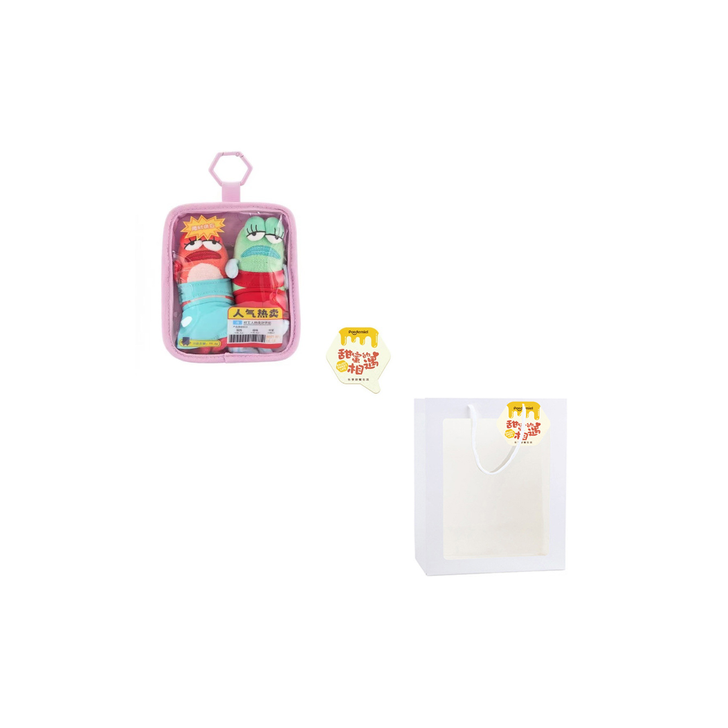 POTDEMIEL Assorted Collection Милый стиль Русалка Pain Сумка Плюшевые брелки Длина корпуса 14 см Длина 11 см