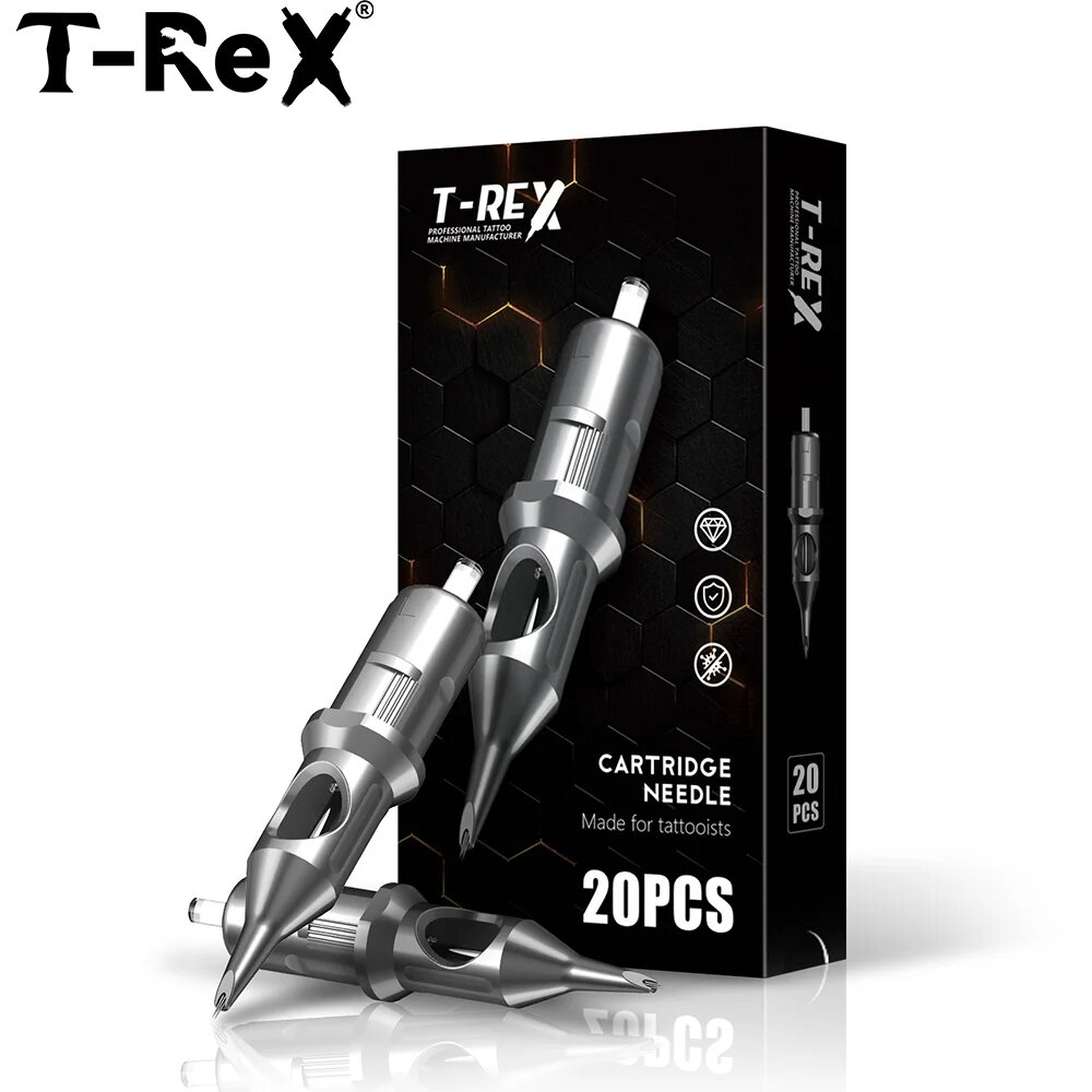 Иглы для тату T-Rex, набор 20 шт.
