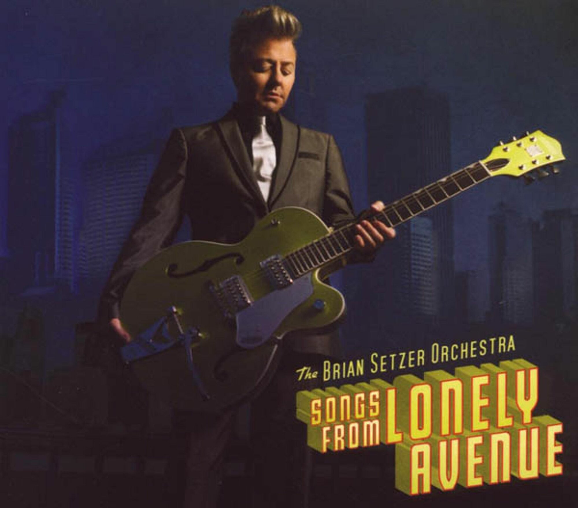 Музыкальный диск Brian Setzer - Songs From Lonely Avenue (CD) 2009, Digipack
