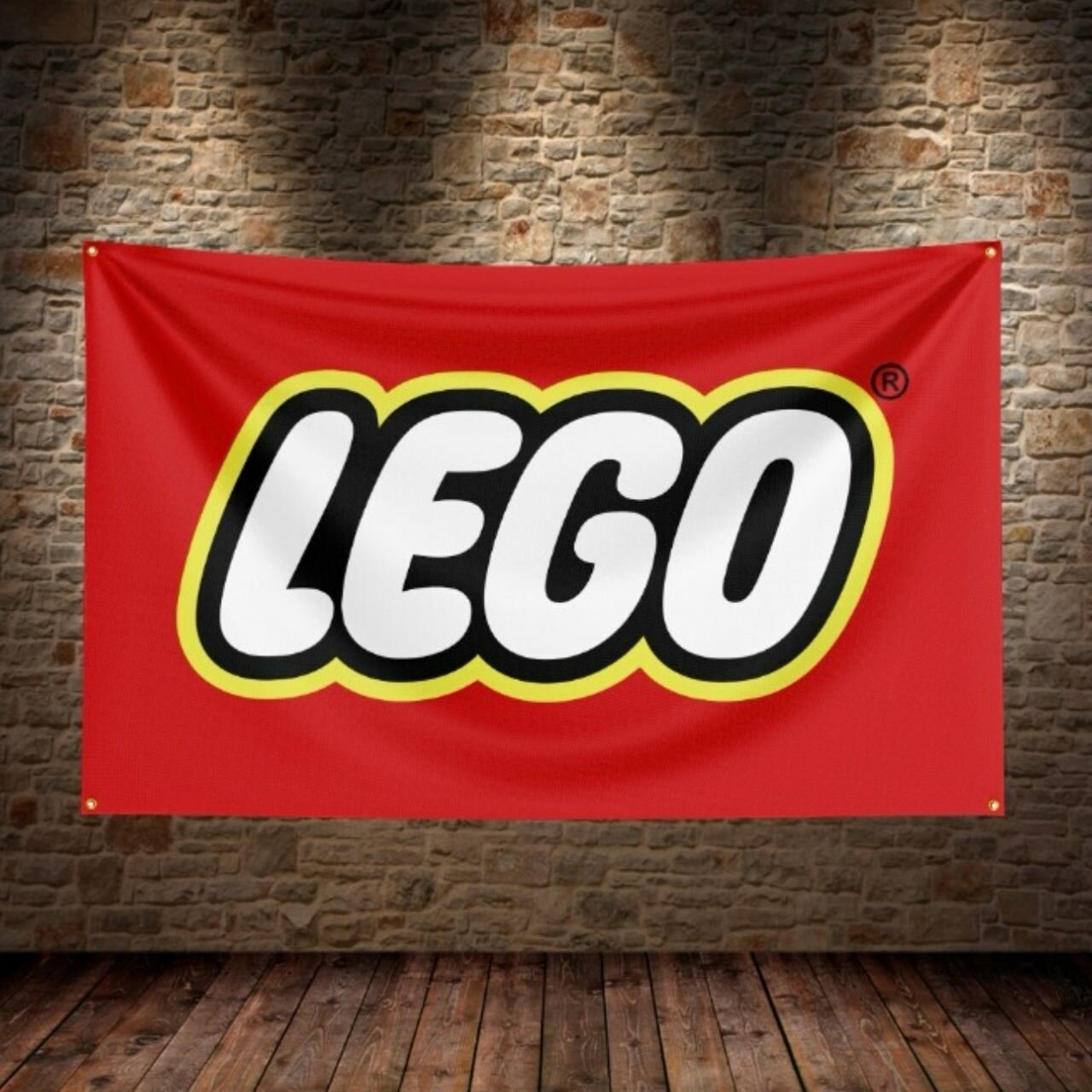 Флаг плакат баннер Lego — фото 1