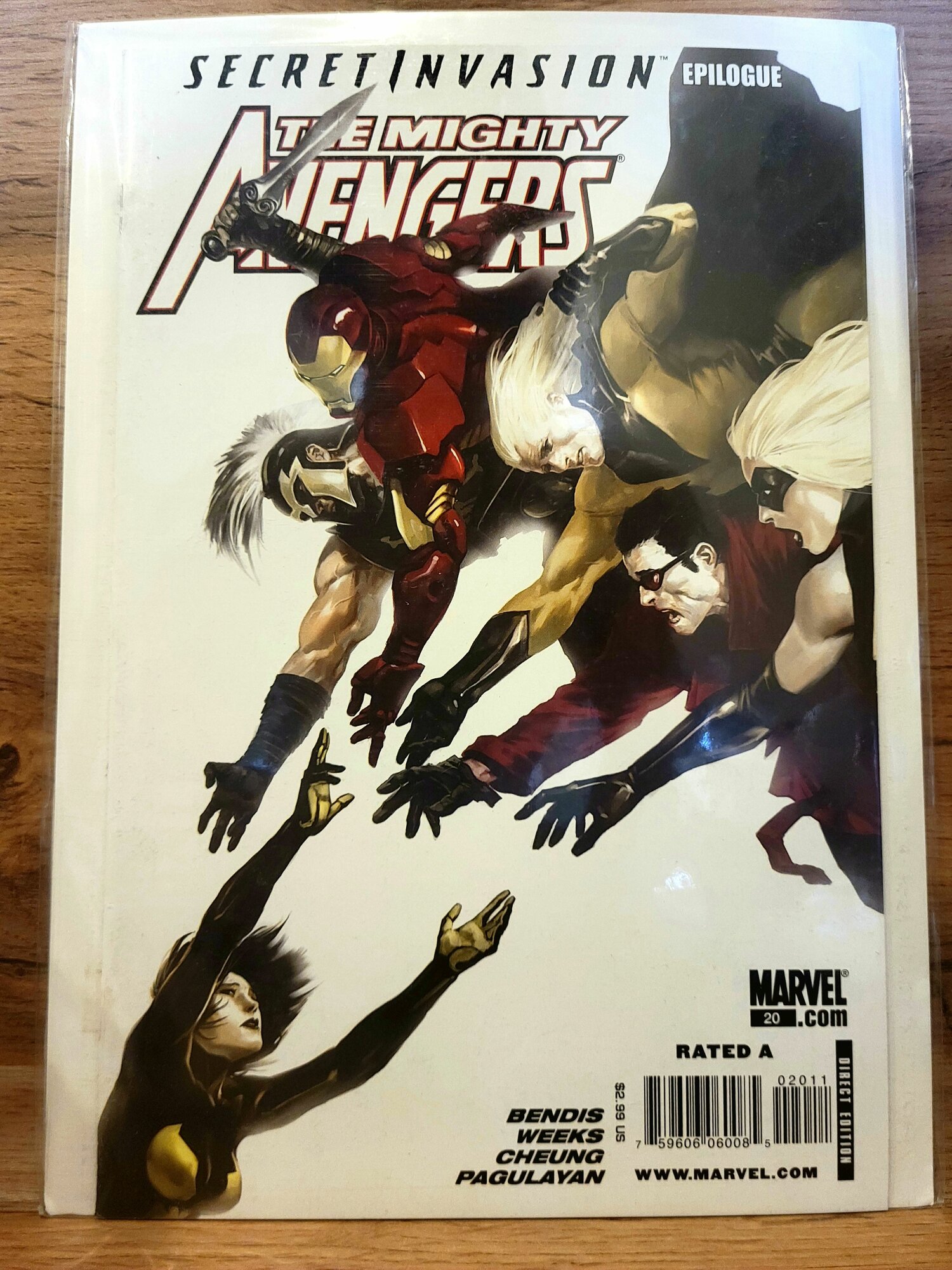 Комикс Avengers #20. Оригинал!