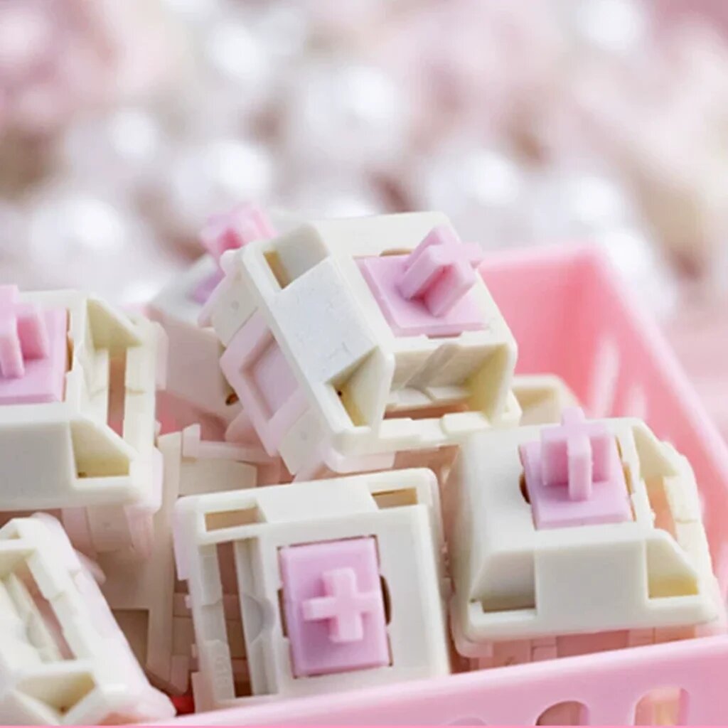 NDIY x HMX Milk Cherry Переключатели 10 PCS