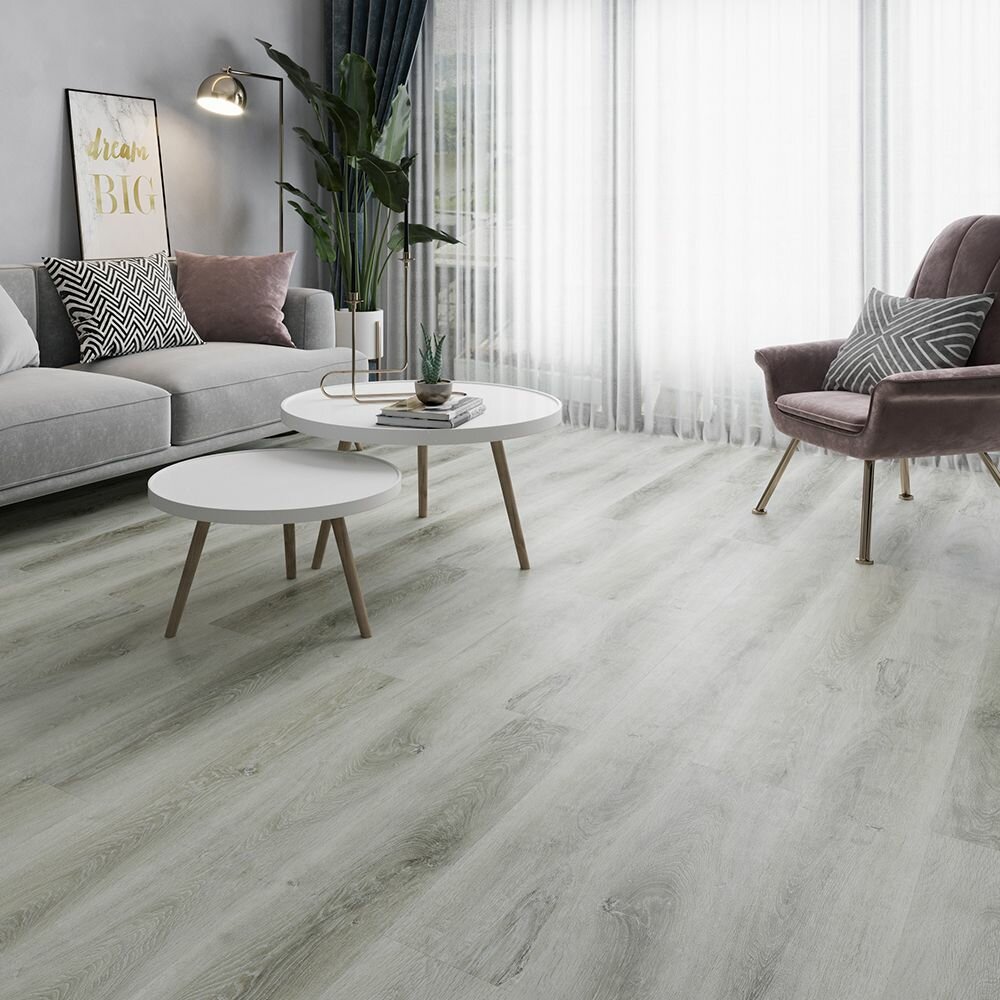 Кварц винил ламинат FloorBee Optima Дуб Блэкмур 3,5 мм толщина 0,5 защ. слой (3,33 кв. м.)