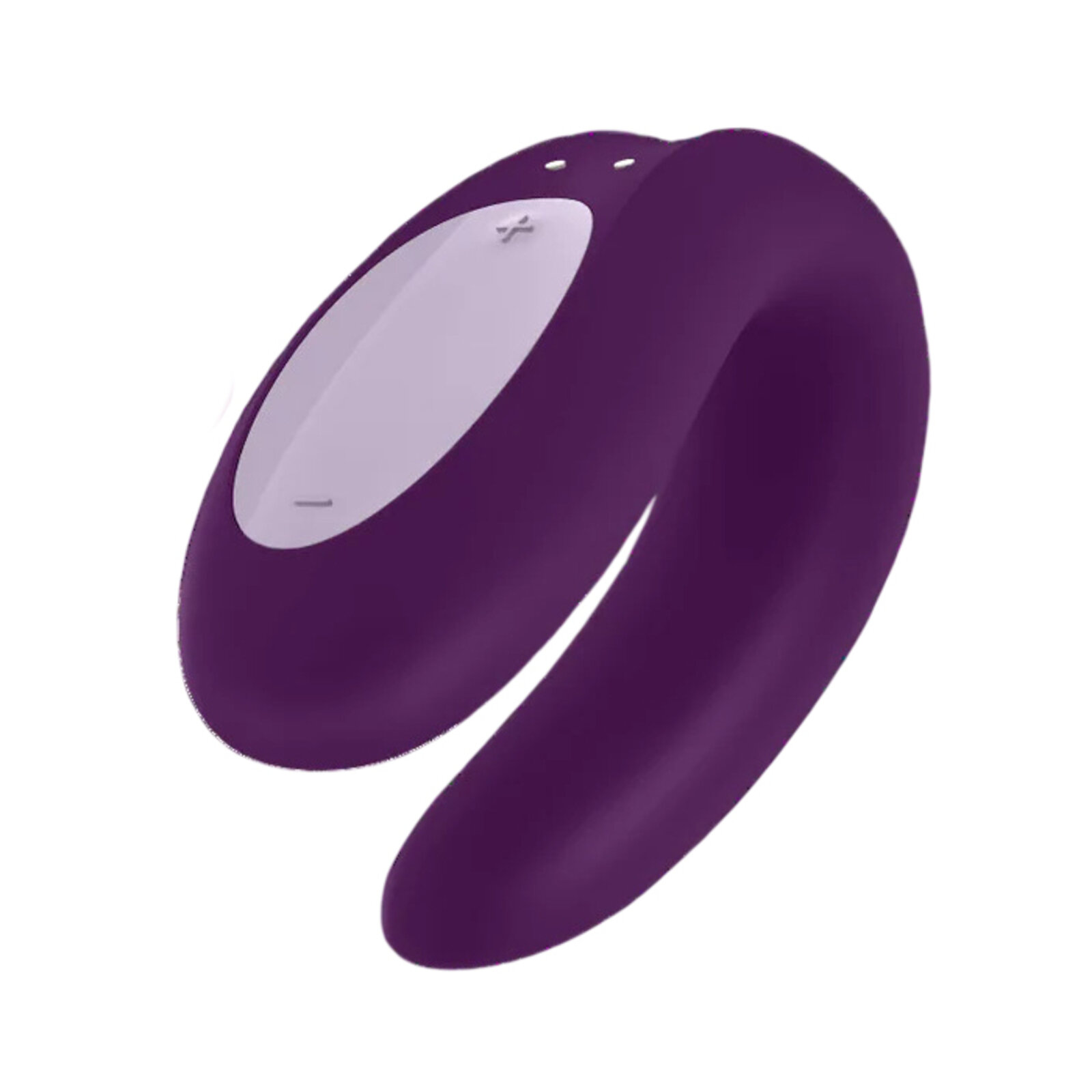 Satisfyer Partner Double Joy, фиолетовый Многофункциональный вибратор для пар с управлением со смартфона