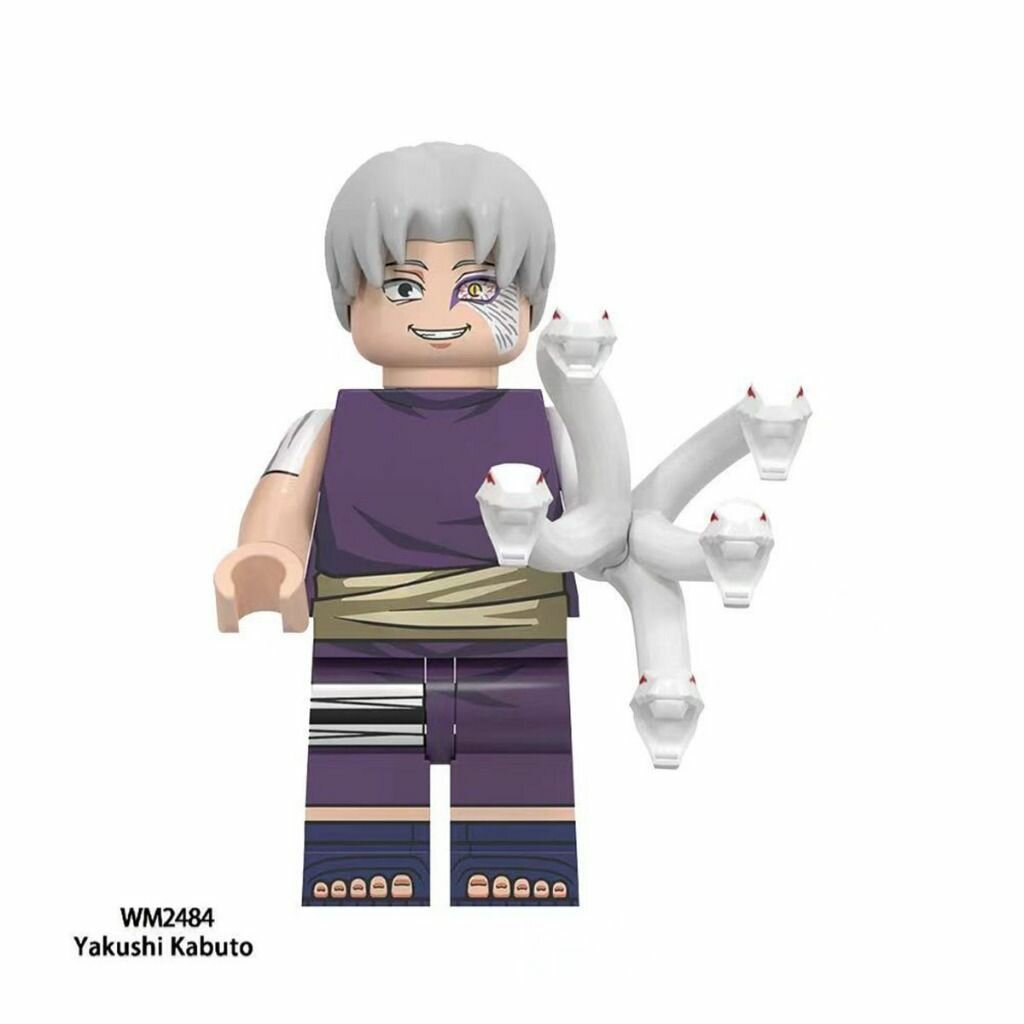 Фигурка конструктор Кабуто Якуши / Наруто Naruto / Аниме наруто (14+)