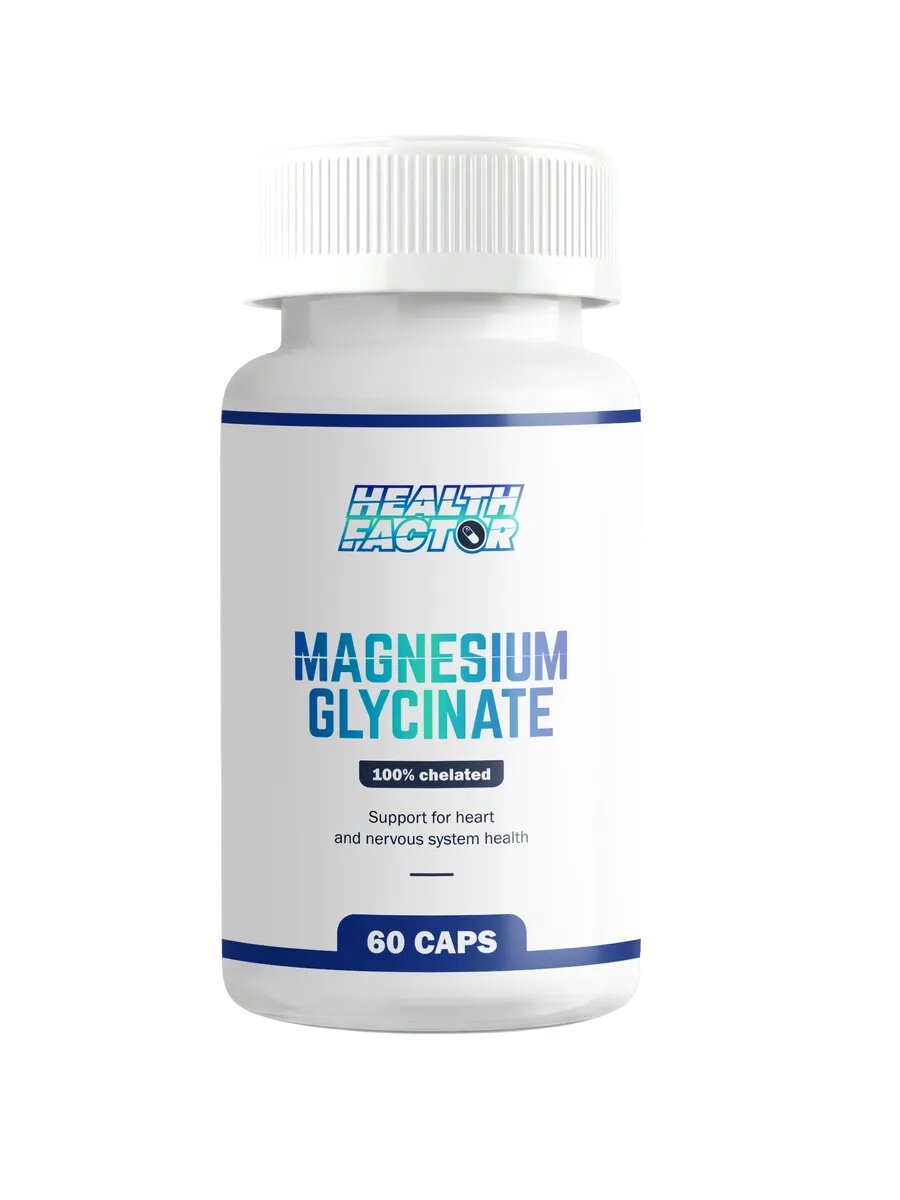 Магния Глицинат + B6(Magnesium Glycinate+P-5-P)700мг 60капс