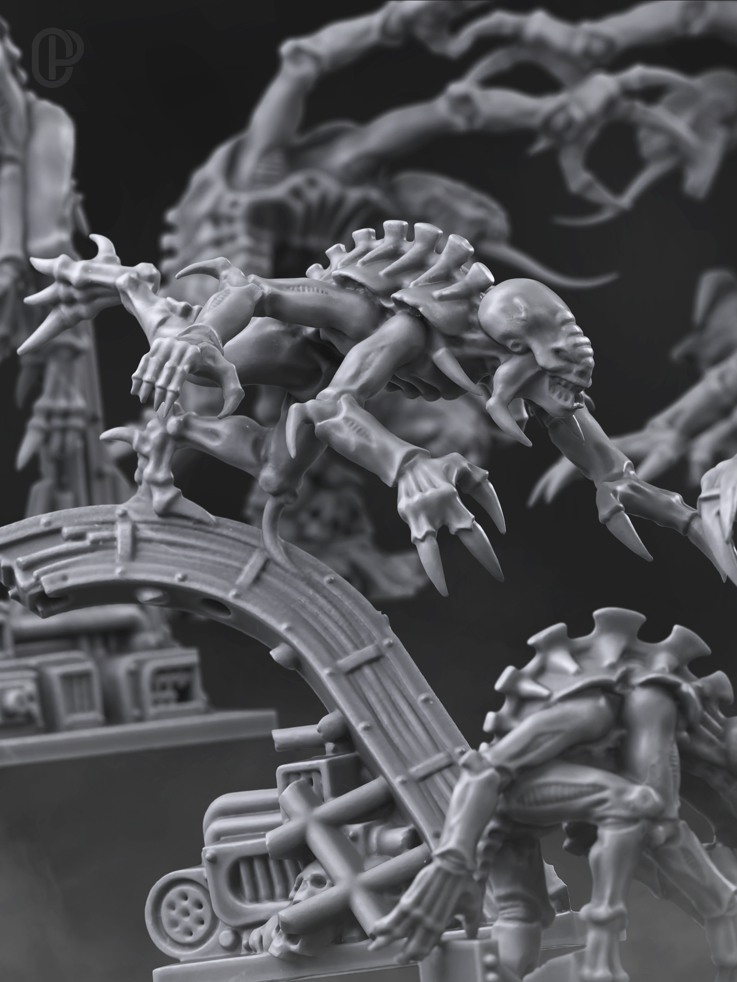 Набор миниатюр Genestealers / Вархаммер 40000 - Warhammer 40K (46мм)