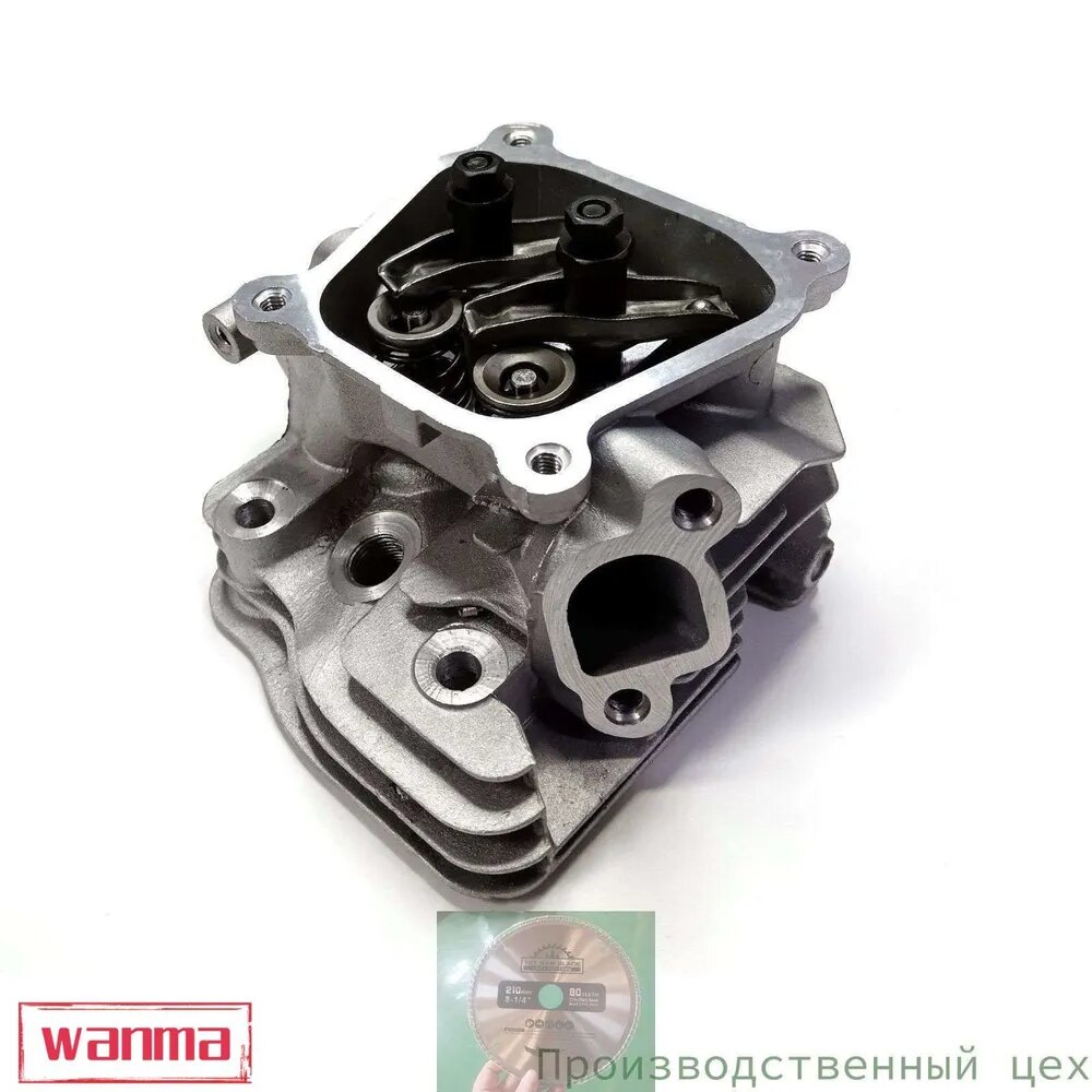 Головка клапанов Honda GX160, GX200, Lifan 168F, 168F-2, 170F (для ДВС мотоблока / снегоуборщика / генератора, виброплиты, мотопомпы мощностью 5-7 Л. С.)