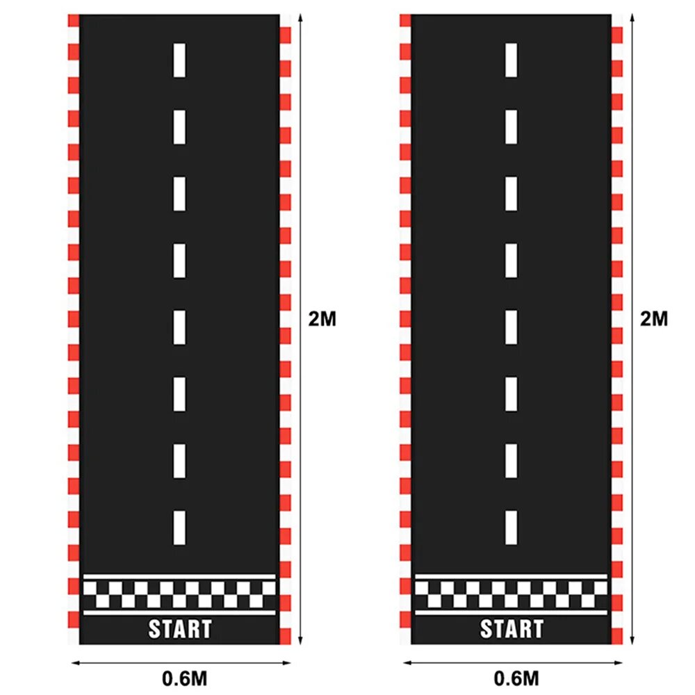 Гоночный трек для игр 2pcs