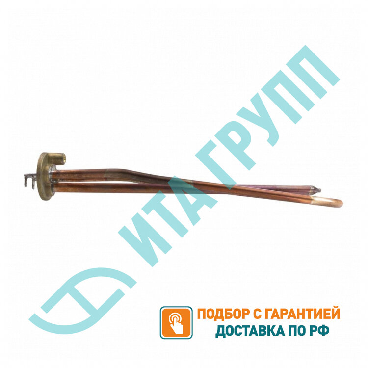 ТЭН 1кВт (1000Вт) RCF для водонагревателя Ariston VLS, Superlux, Simat, под анод М5, (65180040), 280040