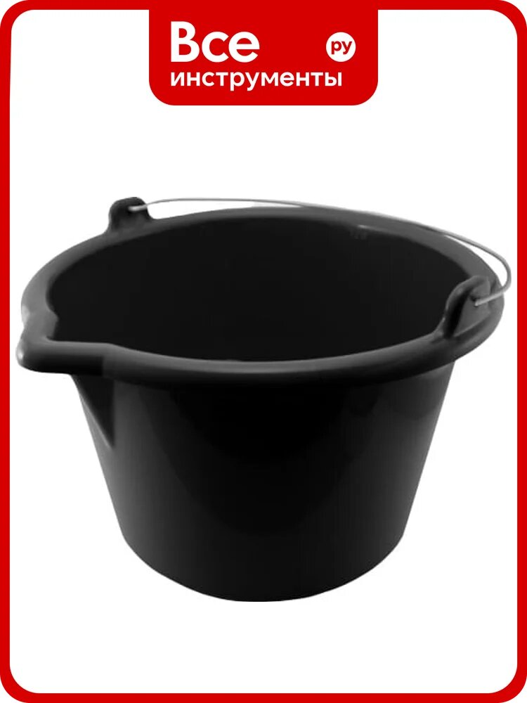 Ведро для красок и сухих смесей DECOR 12 л, усиленное, морозостойкое 633-012
