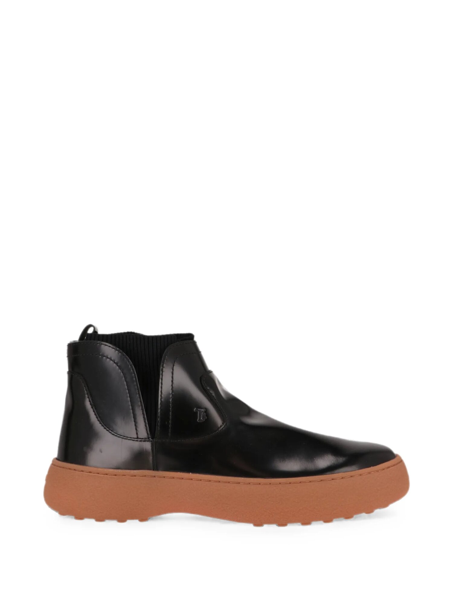Ботинки Logo-embossed platform ankle boots